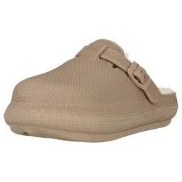 Slipper Endurance "Alenta", Damen, Gr. 36, taupe, grau, Synthetik, Schuhe Slipper, mit kuscheligem Fleece-Innenfutter