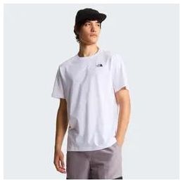 T-Shirt The North Face "M EVOLUTION SIMPLE DOME REGULAR SHORT SL", Herren, Gr. XXL, tnf wei&szlig;, Obermaterial: 100% Baumwolle, Shirts T-Shirt, normale Passform, Kurzarm, f&uuml;r den Alltag, aus Poly-Baumwolle