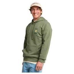 Hoodie Billabong "Foundation", Herren, Gr. M, moss gr&uuml;n, Obermaterial: 55% Walkfrottier, 25% Walkfrottier, 20% Microfaser;, Sweatshirts Hoodie