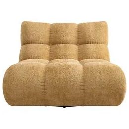 1,5-Sitzer Home Affaire "Cozy Bubble, 360 drehbarer Sessel, Breite 107cm", old, gold, B:112cm H:85cm T:108cm, 100% Polyester, Sofas, mit eleganter Steppung, Rundumbezug & weicher Polsterung