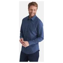 Langarmhemd Stooker Men "HUGH Hemd Langarm Regular Fit", Herren, Gr. XL, US-Gr&ouml;&szlig;en, blau rainbow, Web, 60% Baumwolle, 40% Polyester, regular fit, Hemden, Langarm Hemd Regular Fit f&uuml;r Herren