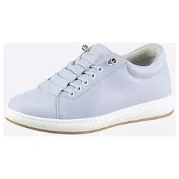 Sneaker Andrea Conti, Damen, Gr. 36, hellblau, Glattleder, Leder, Rindsleder, Schuhe Sneaker