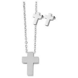 Adelia&acute;s Kette ohne Anh&auml;nger ADELIA ́S "Damen Halskette mit Anh&auml;nger &ndash; aus Edelstahl", silber, Halsketten, Damen, 48cm, Edelstahl, Ideal als Geschenk &ndash; dezent und elegant