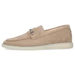 Loafer Henry Stevens "Elia HL1", Herren, Gr. 42, beige, Leder, Schuhe Loafer