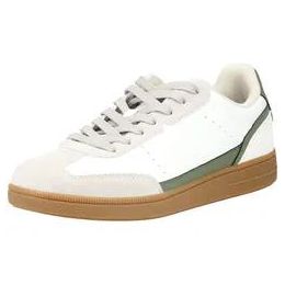 Marc O'Polo Sneaker MARC O'POLO "Marc O'Polo Sneaker Leder", Herren, Gr. 42, wei&szlig;, grau, Leder, Schuhe Sneaker