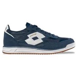 Sneaker Lotto, Herren, Gr. 36, navy, wei&szlig;, Synthetik, mehrfarbig, Schuhe Sneaker, - in angesagtem Retrodesign