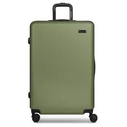 Trolley SMARTBOX "Edition 05 4 Rollen Trolley 76 cm", Gr. 101 l, oliv, ABS, Koffer