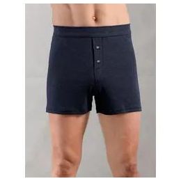 w&auml;schepur Boxershorts W&Auml;SCHEPUR, Herren, Gr. 12, 3 Stk., marine, geringelt, 75% Baumwolle, 25% Polyester, Unterhosen