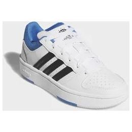 Sneaker Adidas SPORTSWEAR "HOOPS CLASSIC J", M&auml;dchen, Gr. 39, cloud wei&szlig;, core schwarz, ray blau, Synthetik, Schuhe Sneaker, f&uuml;r Kinder & Jugendliche