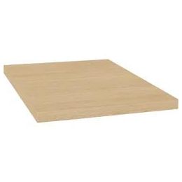 Arbeitsplatte Optifit "Luzern", eichefarben hell, B:160cm H:3,8cm T:60cm, Holzwerkstoff, Tischplatten, 38 mm stark, Tiefe 60 cm, gro&szlig;e Auswahl an Breiten
