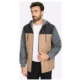 Blouson Marco Donati, Herren, Gr. 50, camel, , R&uuml;ckenteil:100% Polyester, Vorderteil:100% Polyester, Wattierung:100% Polyester, &Auml;rmel:80% Baumwolle, 20% Polyester, meliert, unifarben, Jacken Blouson