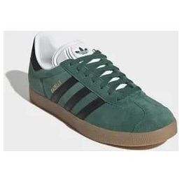 Sneaker Adidas ORIGINALS "GAZELLE", Herren, Gr. 40, collegiate gr&uuml;n, core schwarz, ftwr wei&szlig;, Leder, Synthetik, Schuhe Sneaker