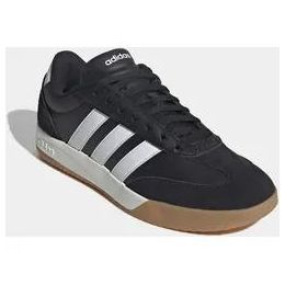 Sneaker Adidas SPORTSWEAR "VL COURT 00S", Herren, Gr. 42, core schwarz, ftwr wei&szlig;, core wei&szlig;, Leder, Synthetik, Schuhe Sneaker
