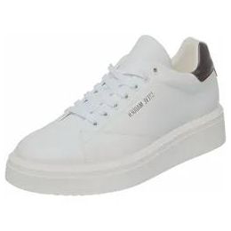 Sneaker Steve Madden "Steve Madden Sneaker Leder", Herren, Gr. 45, wei&szlig;, Leder, Schuhe Sneaker