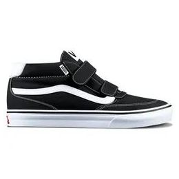 Sneaker Vans "Brooklyn Mid V", Kinder, Gr. 38,5, schwarz, wei&szlig;, Leder, Schuhe Sneaker