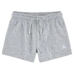 Sweatshorts Converse "CNVG DISSECTED CTP CORE SHORT", Jungen, Gr. 128/134 (M), N-Gr, light gray heather, Obermaterial: 60% Baumwolle, 40% Polyester, Hosen Sweatshorts, f&uuml;r Kinder und Jugendliche, sportlicher Stil