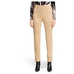 Stoffhose Betty Barclay "Damen Slim Fit", Damen, Gr. 36, Normalgr&ouml;&szlig;en, beige, Obermaterial: 95% Polyester, 5% Elasthan, slim fit 7/8-L&auml;nge, Hosen Stoffhose