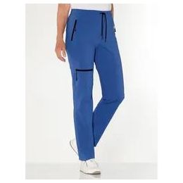 Funktionshose Casual Looks, Damen, Gr. 54, Normalgr&ouml;&szlig;en, jeansblau, 95% Polyamid, 5% Elasthan, unifarben, Hosen Funktionshose