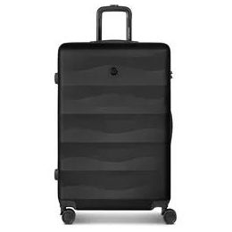 Trolley SMARTBOX "Edition 03 4 Rollen Trolley 75 cm", Gr. 99 l, schwarz, ABS, Koffer