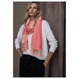Schal Street One, Damen, Gr. onesize, light apricot, Stoff, 100% Polyester, gemustert, Modet&uuml;cher Schal, mit grafischem Muster