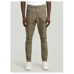 G-Star Raw Cargohose G-STAR "Zip Pocket 3D Skinny Cargohose 2.0", Herren, Gr. 36, L&auml;nge 32, turf, Obermaterial: 50% Baumwolle, 48% Baumwolle, 2% Elasthan, Hosen Cargohose