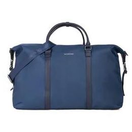 Henkeltasche Valentino BAGS "HAND DUFFER BAG BLU", Herren, Gr. B/H/T: 54cm x 35cm x 21cm, blu, Lederimitat, Taschen, Schultertasche, Reisetasche, Sporttasche
