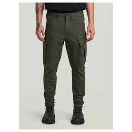 G-Star Raw Cargohose G-STAR "Zip Pocket 3D Skinny Cargohose 2.0", Herren, Gr. 28, L&auml;nge 32, asfalt, Obermaterial: 50% Baumwolle, 48% Baumwolle, 2% Elasthan, Hosen Cargohose