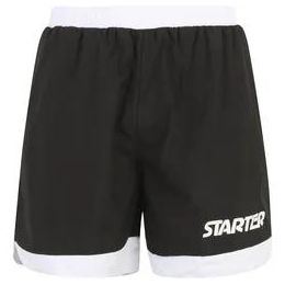 Shorts STARTER Black Label "Starter Black Label Starter Retro Shorts", Herren, Gr. XL, US-Gr&ouml;&szlig;en, schwarz, 100% Polyester, unifarben, normal, Hosen Shorts