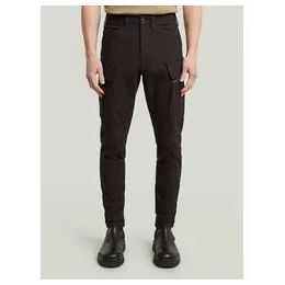 G-Star Raw Cargohose G-STAR "Zip Pocket 3D Skinny Cargohose 2.0", Herren, Gr. 32, L&auml;nge 30, dk schwarz, Obermaterial: 50% Baumwolle, 48% Baumwolle, 2% Elasthan, Hosen Cargohose