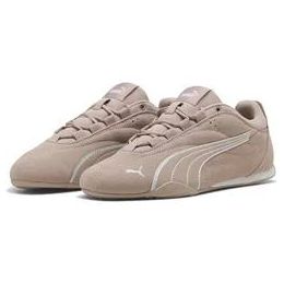 Sneaker Puma "Puma Catch Soleil Sneakers Damen", Herren, Gr. 38,5, rose latte wei&szlig; beige, Obermaterial: Textil, Kuhleder, Synthetik, Leder. Futter: Textil. Innensohle: Textil. Laufsohle: Gummi, Schuhe Sneaker