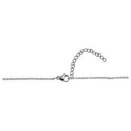 Adelia&acute;s Kette ohne Anh&auml;nger ADELIA ́S "Damen Halskette &ndash; Ankerkette aus Edelstahl 43 cm", silber, Halsketten, Damen, 43cm, Edelstahl, Ideal zum Verschenken &ndash; schlicht und stilvoll