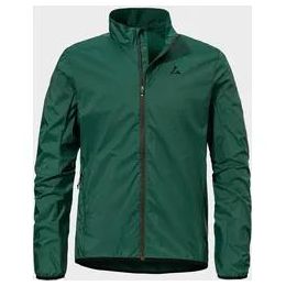 Sch&ouml;ffel Outdoorjacke SCH&Ouml;FFEL "Jacket Style Cannobio MNS", Herren, Gr. 52, 6995, gr&uuml;n, Oberstoff: 100% Nylon; (Coating: Polyurethan), regular fit, hoch geschlossener Ausschnitt, Jacken Outdoorjacke