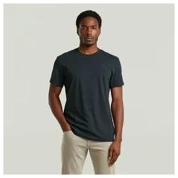 G-Star Raw T-Shirt G-STAR "Base-S T-Shirt", Herren, Gr. M, salute, Jersey, Obermaterial: 100% Baumwolle, unifarben, regular fit normal, Rundhals, Shirts T-Shirt, mit kleinem Logo-Detail