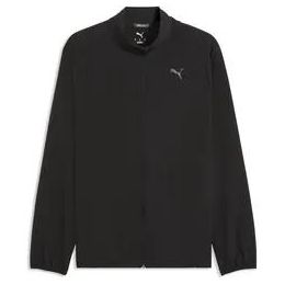 Trainingsjacke Puma "PWRMODE Aufw&auml;rmjacke Herren", Herren, Gr. L, schwarz, Obermaterial: 13% Elasthan, 87% Polyester. Futter R&uuml;ckenteil: 100% Polyester. Taschenfutter: 100% Polyester, Jacken Trainingsjacke