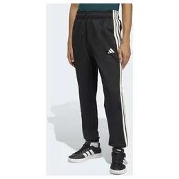 Sporthose Adidas SPORTSWEAR "J STD TRCK PNT", M&auml;dchen, Gr. 176, N-Gr, schwarz, sanftes wei&szlig;, Obermaterial: 59% Polyester, 41% Baumwolle, Hosen Sporthose