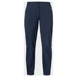 Sch&ouml;ffel Outdoorhose SCH&Ouml;FFEL "Pants Style Blaustein WMS", Damen, Gr. 44, Normalgr&ouml;&szlig;en, 8820, blau, Oberstoff: 86% Nylon, 14% Elasthan, Hosen Outdoorhose