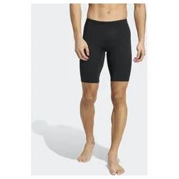Badehose Adidas PERFORMANCE "TEAM JAMMER", Herren, Gr. 4, N-Gr, schwarz, Obermaterial: 100% Polyester, Badehosen Badehose