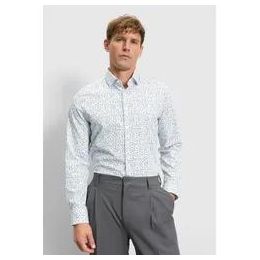 Businesshemd OLYMP "OLYMP Level Five 24/Seven, body fit, Modern Kent", Herren, Gr. 38, Normaler Arm, wei&szlig;, 64% Baumwolle, 27% Polyester, 9% Elasthan, Hemden