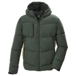 Steppjacke Killtec "KOW 255 MN QLTD JCKT", Damen, Gr. L, olivgr&uuml;n, Obermaterial: 100% Polyester;Futter: 100% Polyester;F&uuml;llung: 100% Polyester, Jacken Steppjacke, Wasserabweisende Herrenjacke mit reflektierenden Elementen