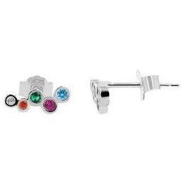 Adelia&acute;s Paar Ohrh&auml;nger ADELIA ́S "Damen Ohrringe &ndash; Ohrstecker aus 925 Silber mit Zirkonia", Damen, Gr. Damen, Silber 925 (Sterlingsilber), silber, Ohrringe, Ideal als Geschenk f&uuml;r besondere Anl&auml;sse