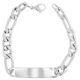 Adelia&acute;s Armband ADELIA ́S "Herren Armband aus Edelstahl 21 cm", silber, Armb&auml;nder, Damen, 21cm, Edelstahl, Armband, Ideal als Geschenk f&uuml;r besondere Anl&auml;sse