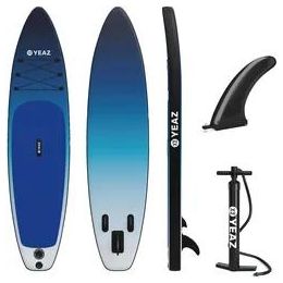 Inflatable SUP-Board YEAZ "SUP Board OCEAN BEACH - EXOTRACE -", blau, Wassersportboards