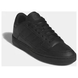Sneaker Adidas SPORTSWEAR "RAPID COURT LOW", Herren, Gr. 44, core schwarz, core schwarz, carbon, Synthetik, Schuhe Sneaker