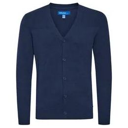 Cardigan Blend "Cardigan BHCaden", Damen, Gr. M, blau (schwarz navy), Obermaterial: 100% Baumwolle CO., Strickjacken