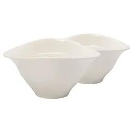 Villeroy & Boch Suppenteller VILLEROY & BOCH "Suppenschalen Vapiano 18 x 16 cm 2er Set wei&szlig;", wei&szlig;, L:18cm, Speiseteller