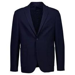 Anzugsakko LINDBERGH "Sakko Relaxed Fit", Herren, Gr. XXL, navy, Obermaterial: 65% Polyester, 31% Viskose, 4% Elasthan; Futter: 100% Polyester, Sakkos