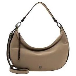 Beuteltasche SURI FREY "Beutel SFY Sammy", Damen, Gr. B/H/T: 39cm x 24cm x 9cm 0, grau (taupe 900), Polyurethan, Taschen Beuteltasche