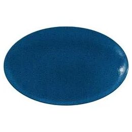 Servierplatte Seltmann Weiden "Servierplatte Life Fashion 40x26 cm", blau (classic blau), L:40,3cm, Porzellan, Servierplatten, Servierplatte