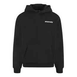Kapuzensweatshirt "Upscale by Mister Tee Theory Of Anomaly Fluffy Hoody", Herren, Gr. XXL, schwarz, 70% Baumwolle, 30% Polyester, UPSCALE BY MISTER TEE, bedruckt, Sweatshirts