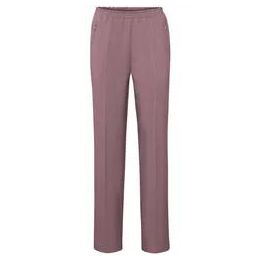 Schlupfhose GOLDNER "Reiseschlupfhose LOUISA", Damen, Gr. 54, N-Gr, rosa (rosenholz), Obermaterial: 100% Polyester COOLMAX(R) PES(Coolmax)., normal, Hosen Schlupfhose, Ohne